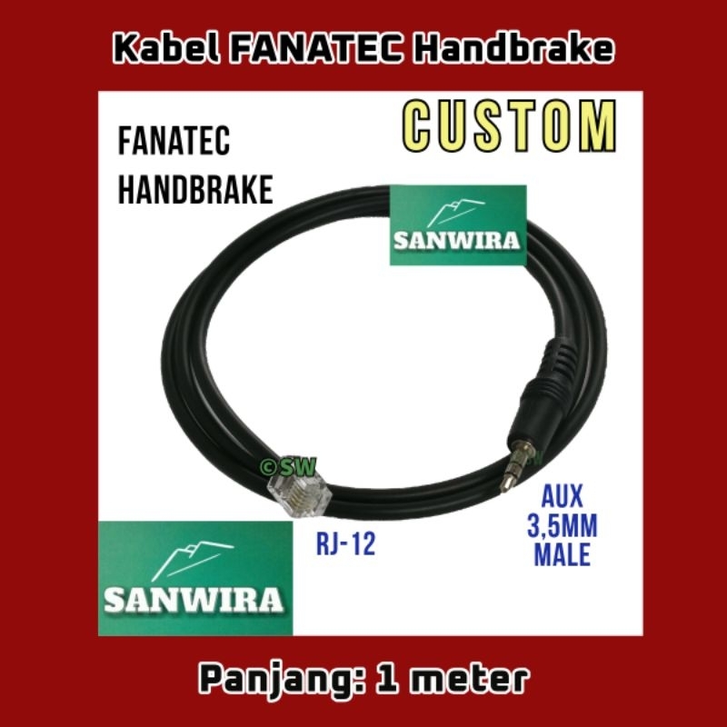 Jual Kabel FANATEC Handbrake / Kabel Rem Tangan FANATEC / FANATEC ...