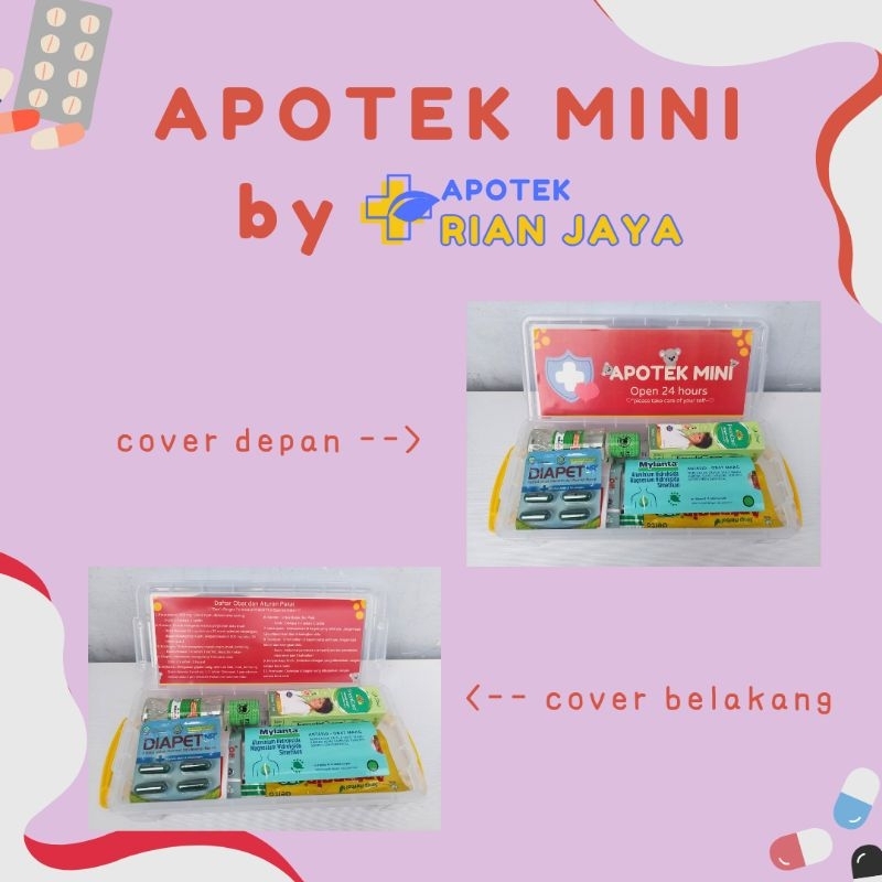 Jual APOTEK MINI | Medical Kit | Hampers | Kado Pacar | Emergency Box ...