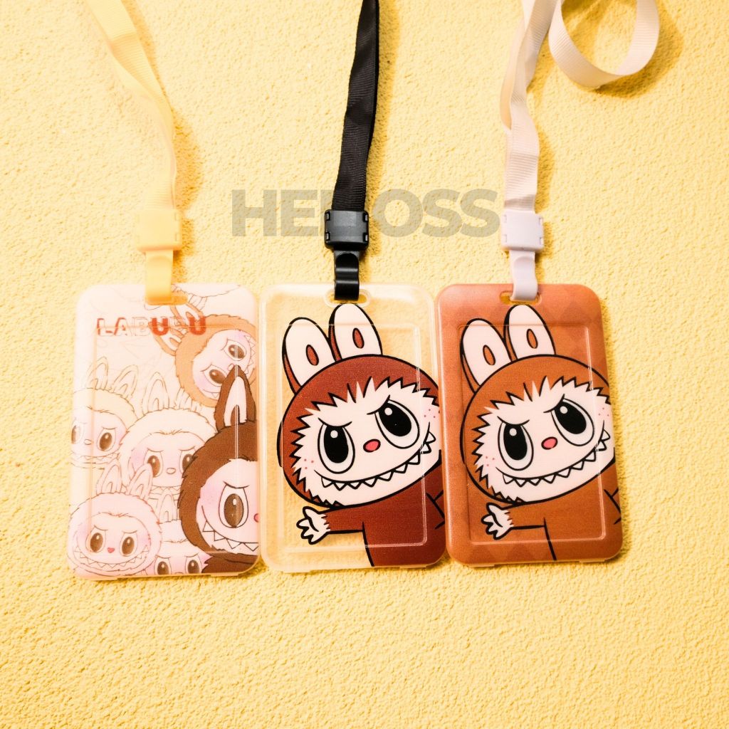 Jual LANYARD LABUBU ID CARD NAME TAG TALI PANJANG KARAKTER LABUBU HELIOSS.CO | Shopee Indonesia