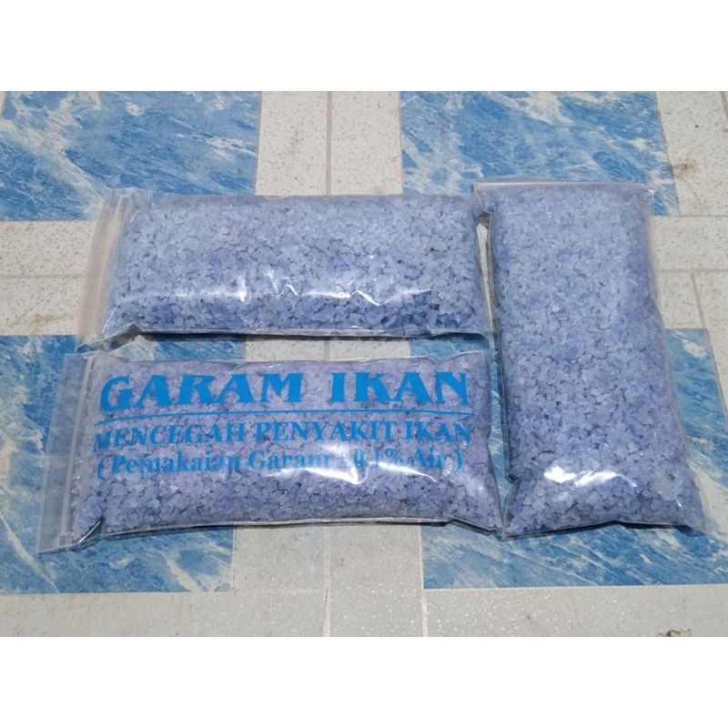 Jual Garam Ikan Biru 500 gram / Blue Salt / Garam ikan Aquarium dan ...