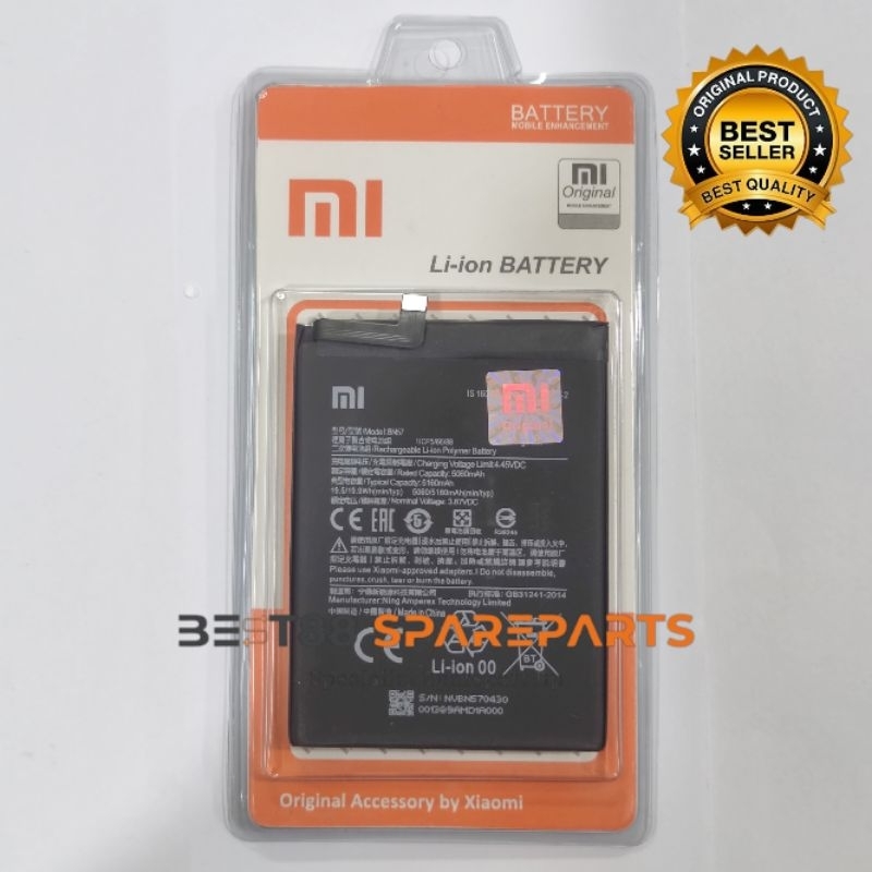 Jual BATERAI BATRE XIAOMI POCO X3 NFC / X3 PRO BN57 ORIGINAL | Shopee ...