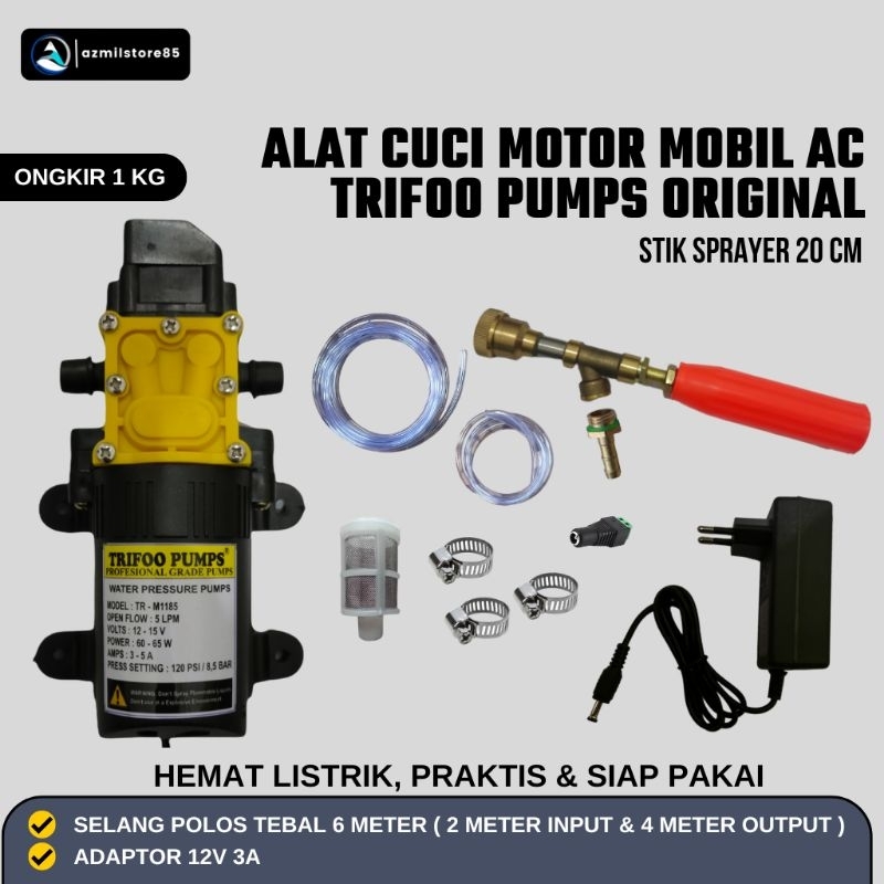 Jual PAKET CUCI MOTOR / MOBIL / AC / MESIN STEAM DINAMO PUMP | Shopee ...