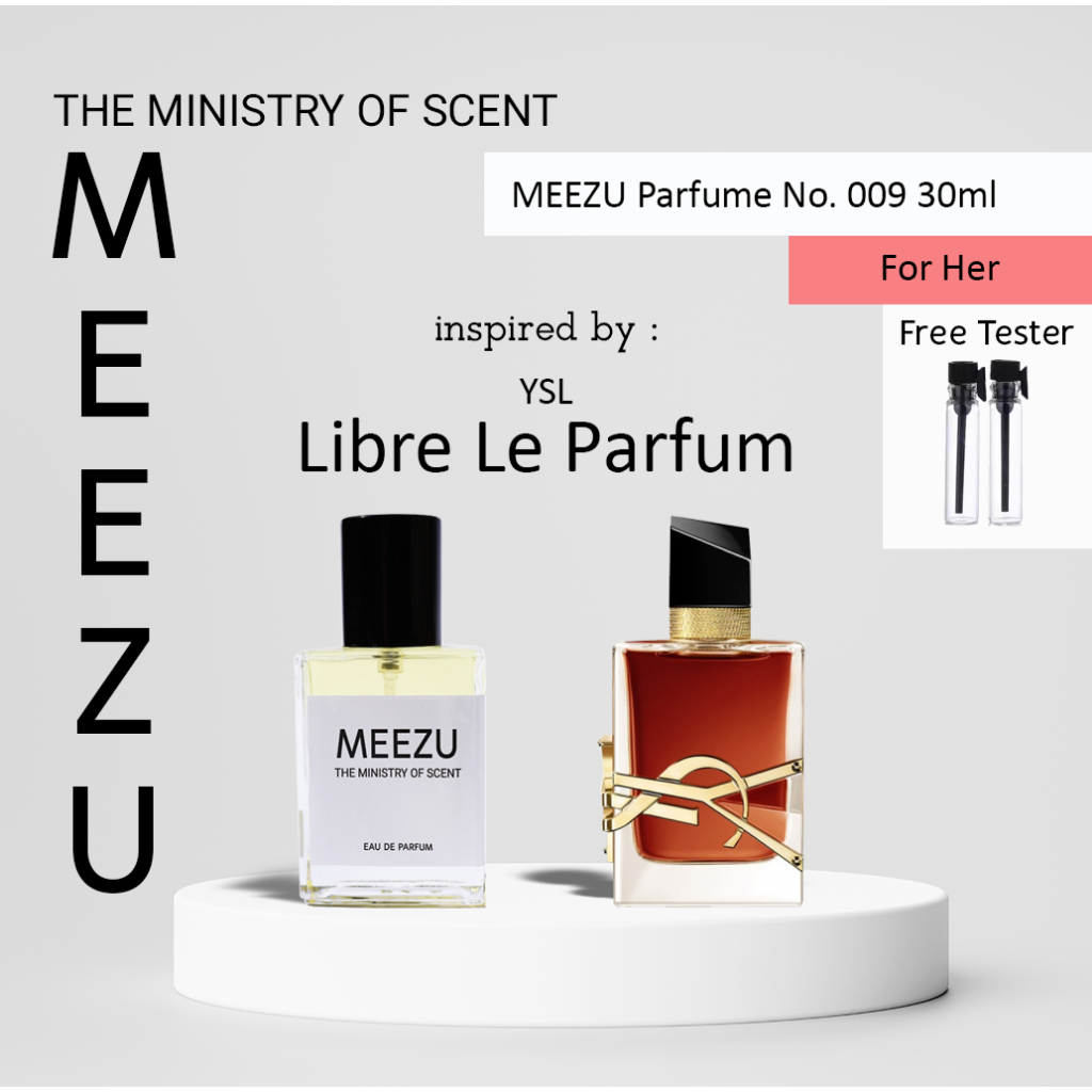 Jual MEEZU Parfume No. 009 inspired by YeSL Libre Le Parfum 30ml ...