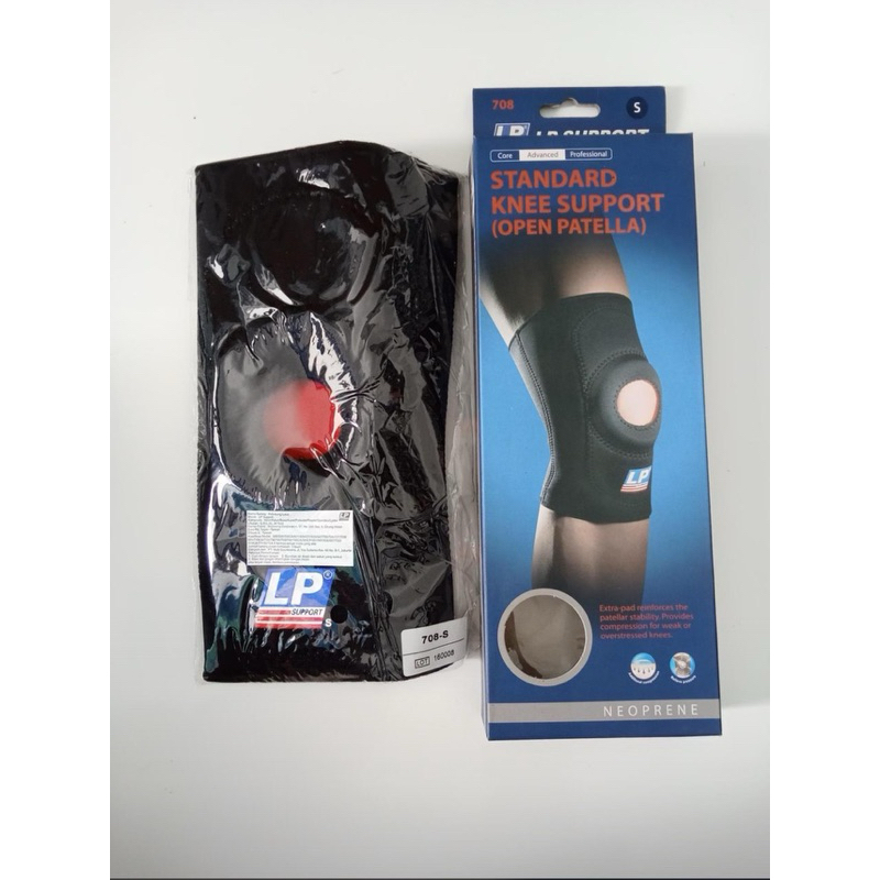 Jual Standard Knee Support Open Patella LP Original Deker lutut lobang ...