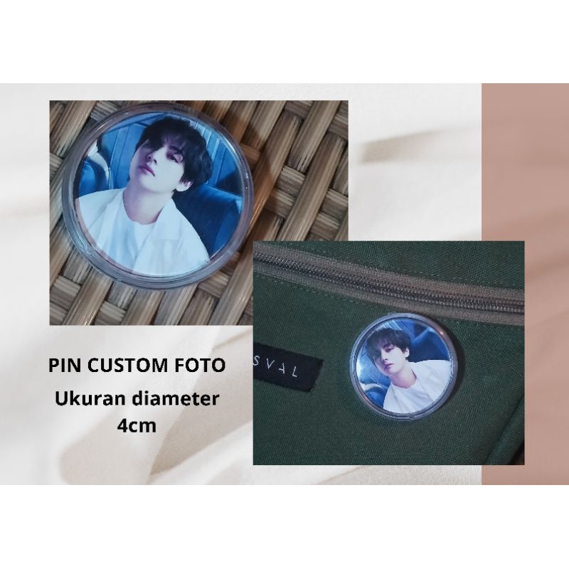Jual PIN CUSTOM FOTO | Shopee Indonesia