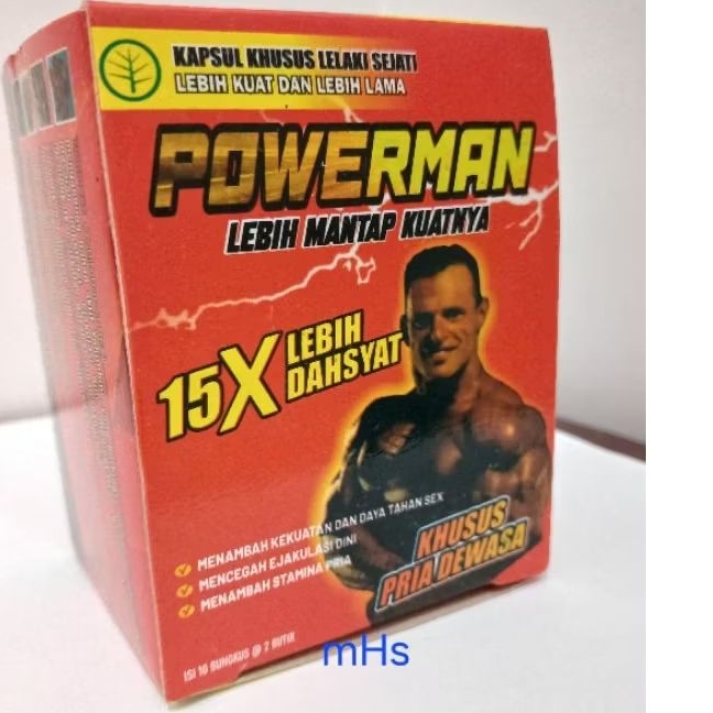 Jual PowerMan Kapsul Original Maju Sukses | Shopee Indonesia
