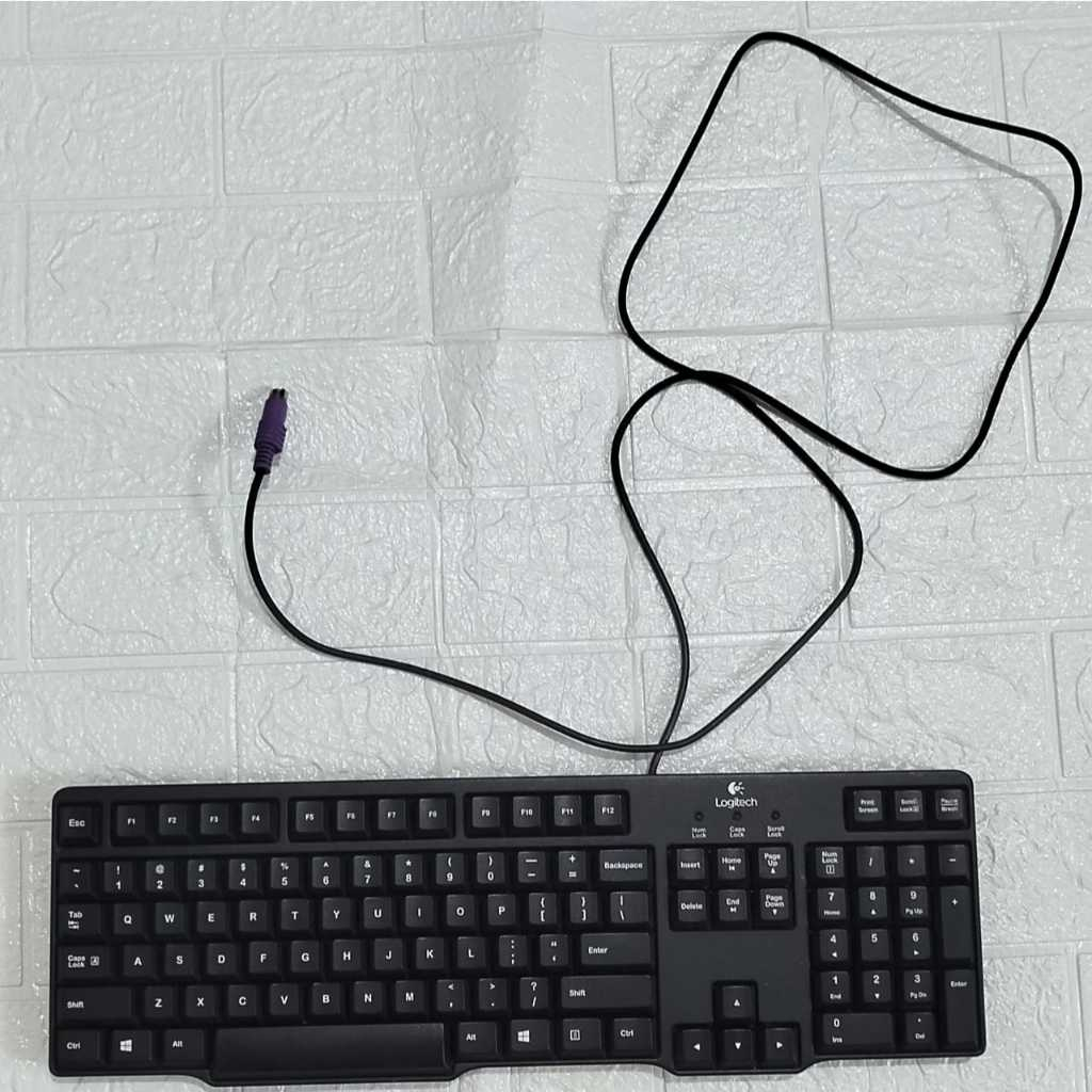 Jual Keyboard Logitech PS2 Berkualitas | Shopee Indonesia