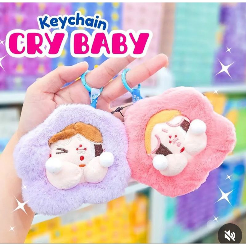Jual Bag Charm Gantungan Kunci Tas Crybaby Import BKK Ganci Boneka Cry ...