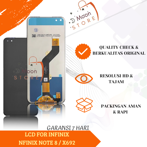Jual LCD TOUCHSCREEN INFINIX NOTE 8 / X692 FULLSET ORIGINAL COMPLETE ...