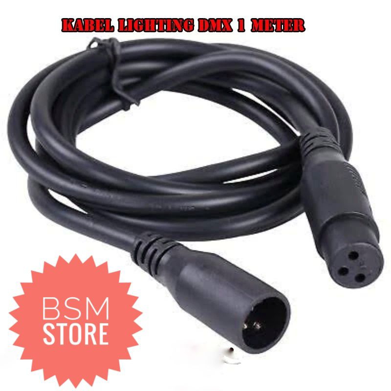 Jual Kabel Lighting 1 meter buat lampu parled,beam,laser& sound ...