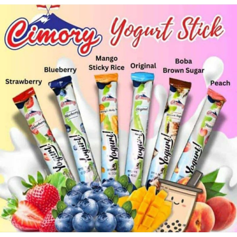 Jual Cimory Yogurt Stick 40ml isi 25pc | Shopee Indonesia