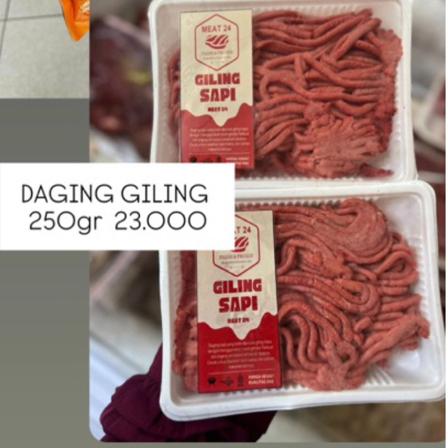 Jual DAGING GILING 250gr Sapi | Shopee Indonesia