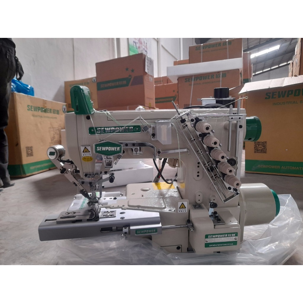 Jual MESIN OVERDECK KEPALA KECIL TUBULAR & RIBBED ELASTIC WAISTBAND ...