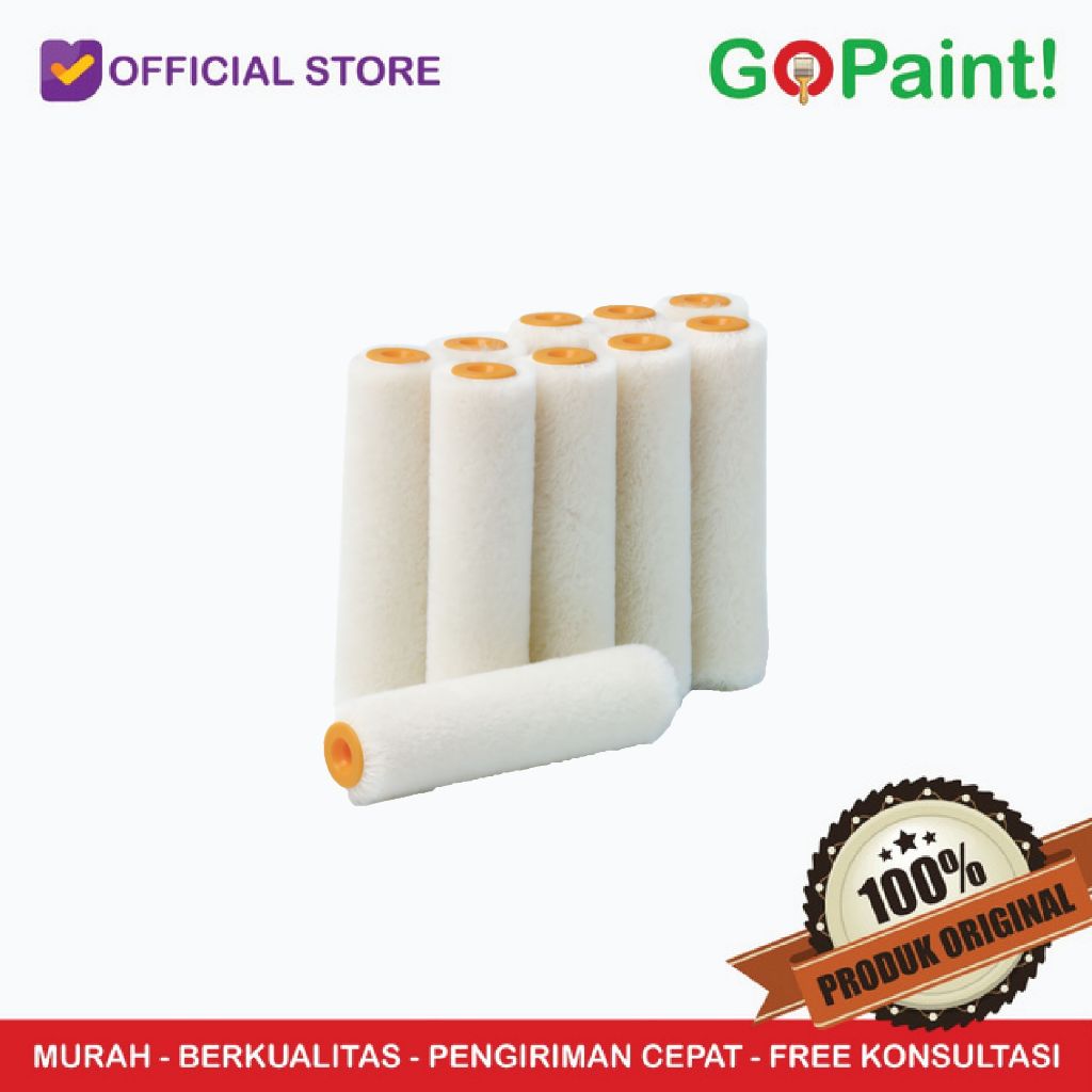 Jual REFILL ROLL EPOXY 4" Z PRO | ISI ROLL EPOXY | Shopee Indonesia