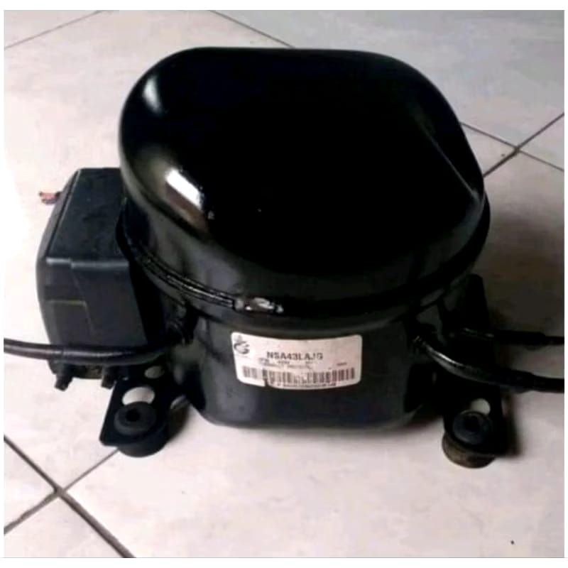 Jual COMPRESSOR KULKAS 2 PINTU 1/6PK# KOMPRESOR FRIZER 4 RAK/BOK 100 L ...