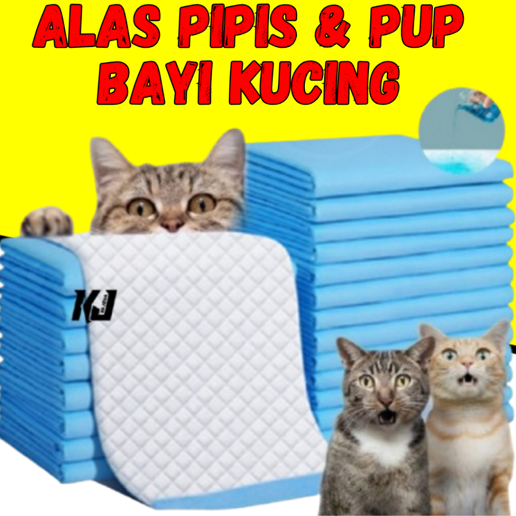 Jual PERLAK Kucing Anjing Alas Pipis Pup Popok Bayi Kucing Kitten Puppy ...