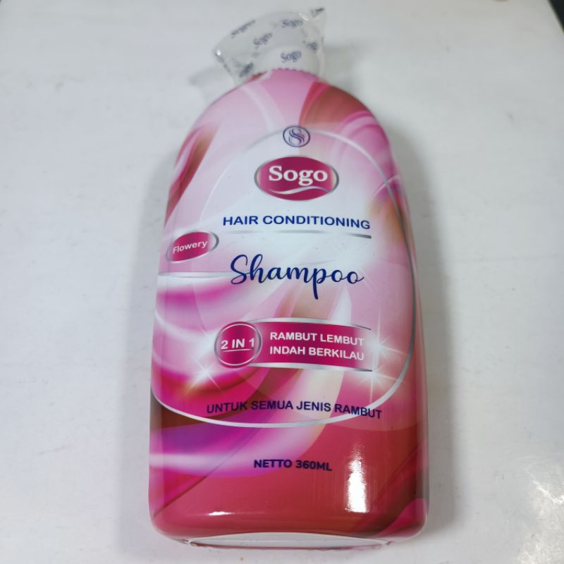 Jual Shampoo Sogo Hair Conditioner Shampoo2in1 Soft & Gentle Shampoo ...