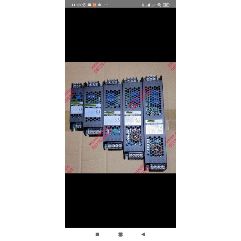 Jual ADAPTOR SLIM JARING TIPIS 12V 24V 3A 5A 10A 12A 15A 20A 30A POWER ...