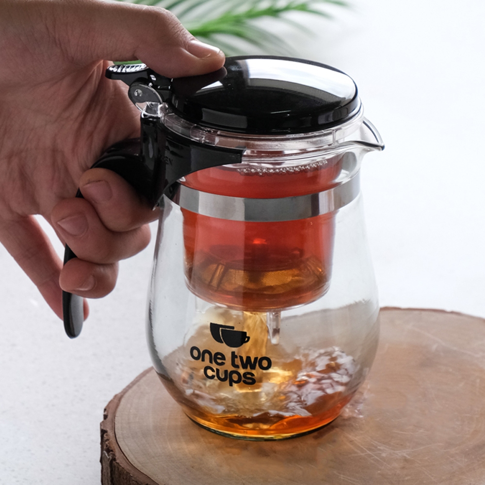 Jual Teko Kaca Teh Teapot Kopi Pitcher dengan Saringan 500ml ...