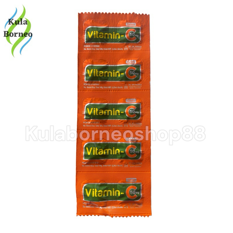 Jual Vitamin C Tablet 50 Mg Terlengkap & Harga Terbaru Juni 2026 ...