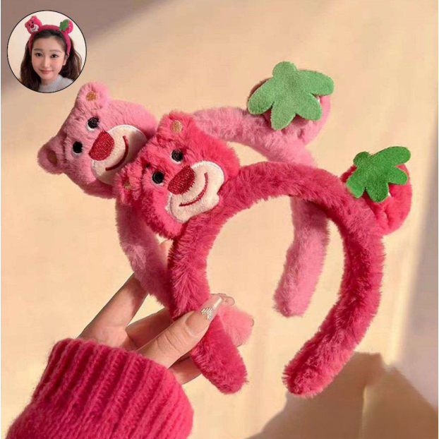 Jual Bando Karakter Lotso Lucu Strawberry / Bando Boneka Lotso Premium ...