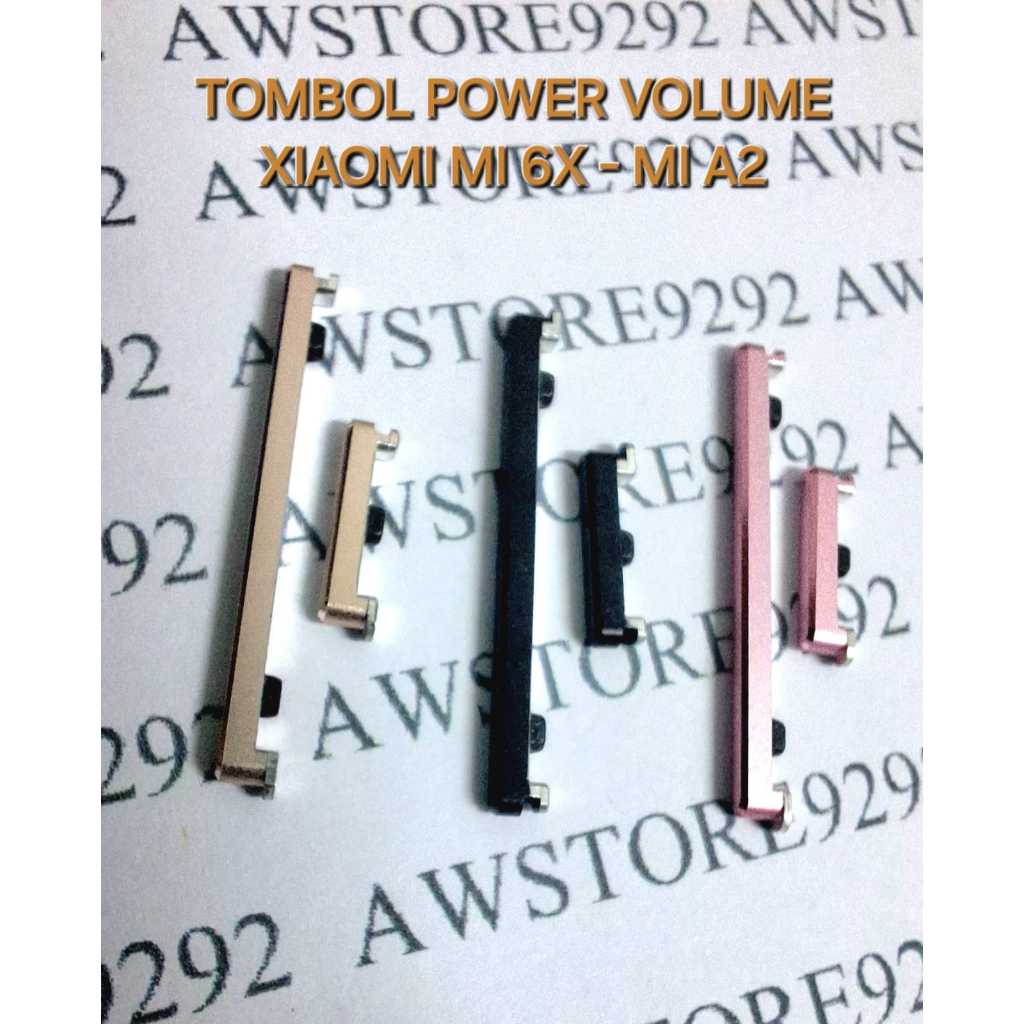 Jual Tombol Power On Off dan Volume Luar XIAOMI Mi 6X / Mi A2 Mi6X MiA2 ...