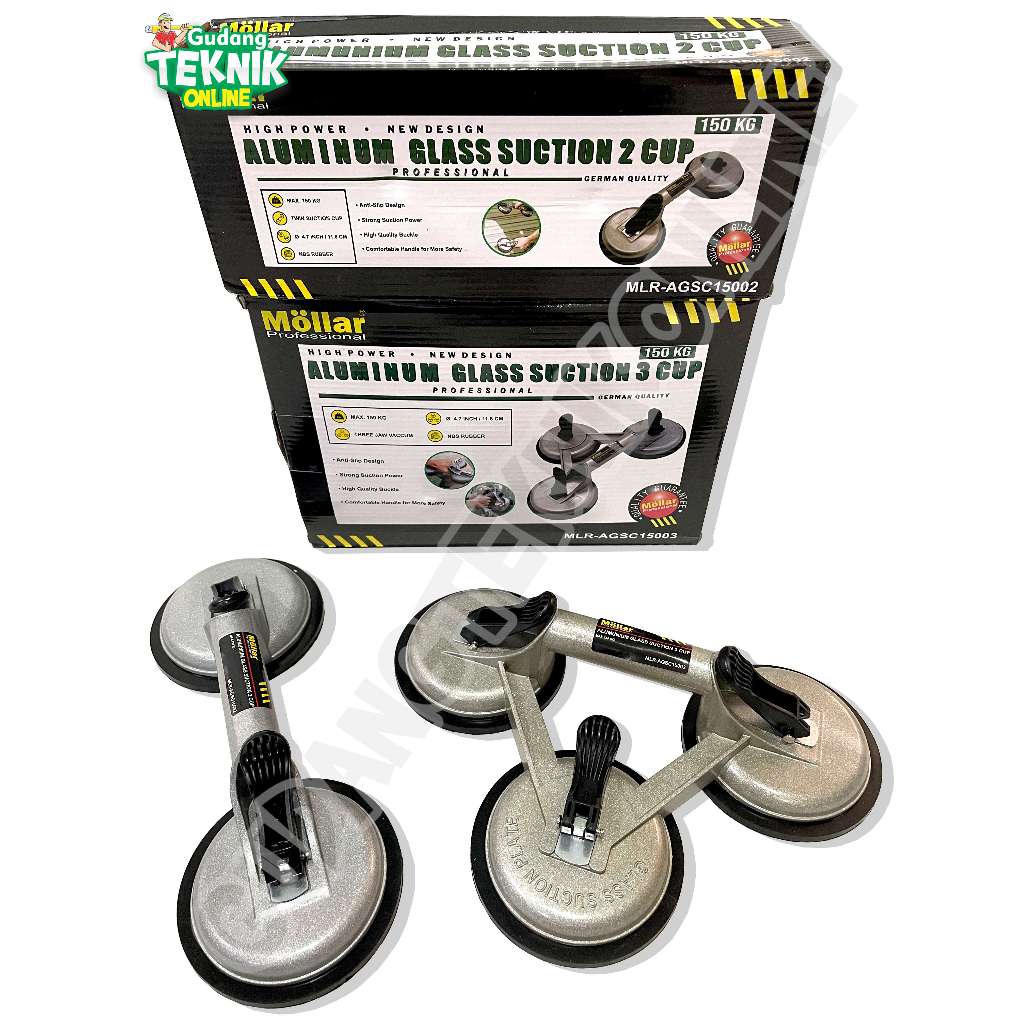 Jual MOLLAR Alat Kop Kaca Kaki 2 Kaki 3 4,7" MOLLAR 150Kg / Alat Angkat ...