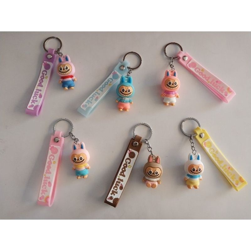 Jual Ganci Strap Labubu Strip/Ganci Strap Labubu/Ganci Labubu/Gantungan ...