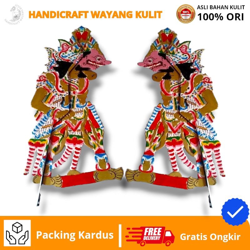 Jual WAYANG RAHWONO DOSOMUKO KUMBOKARNO BUTO RATON AMRAL MERAH PUTIH ...