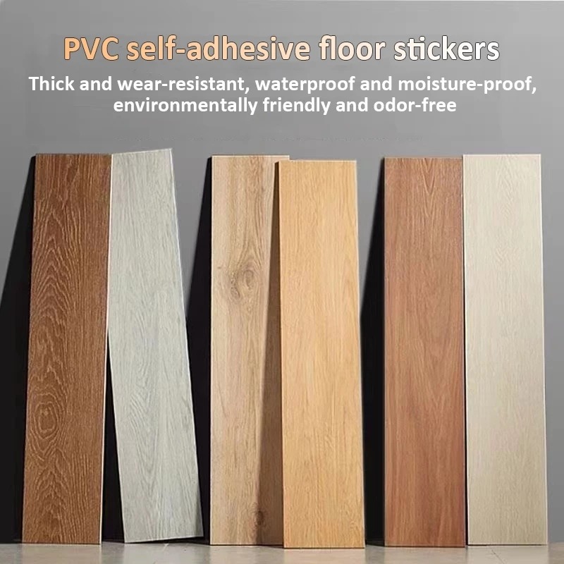 Jual STIKER LANTAI VYNIL MOTIF KAYU WALLPAPER DINDING PREMIUM STIKER ...