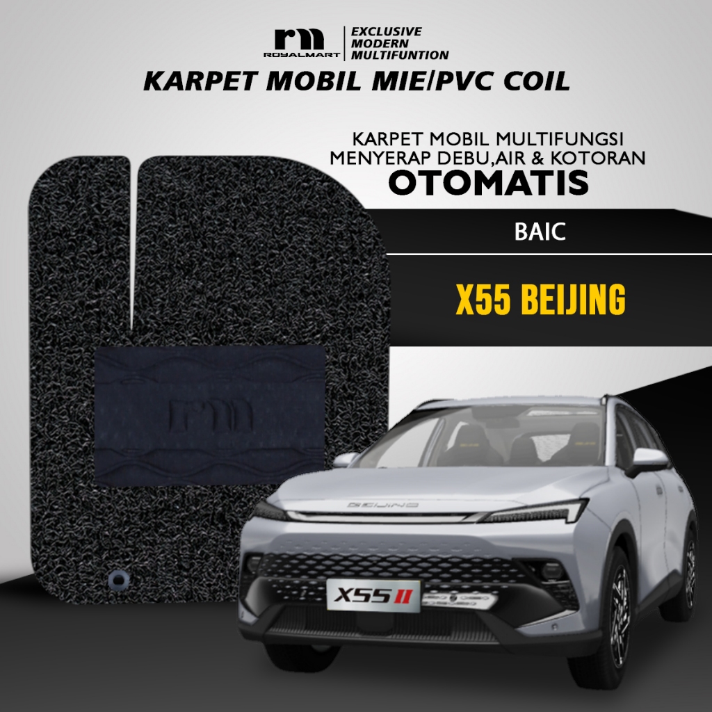 Jual ROYAL MART Karpet Mobil Mie Premium Baic X55 Beijing 2024-Sekarang ...