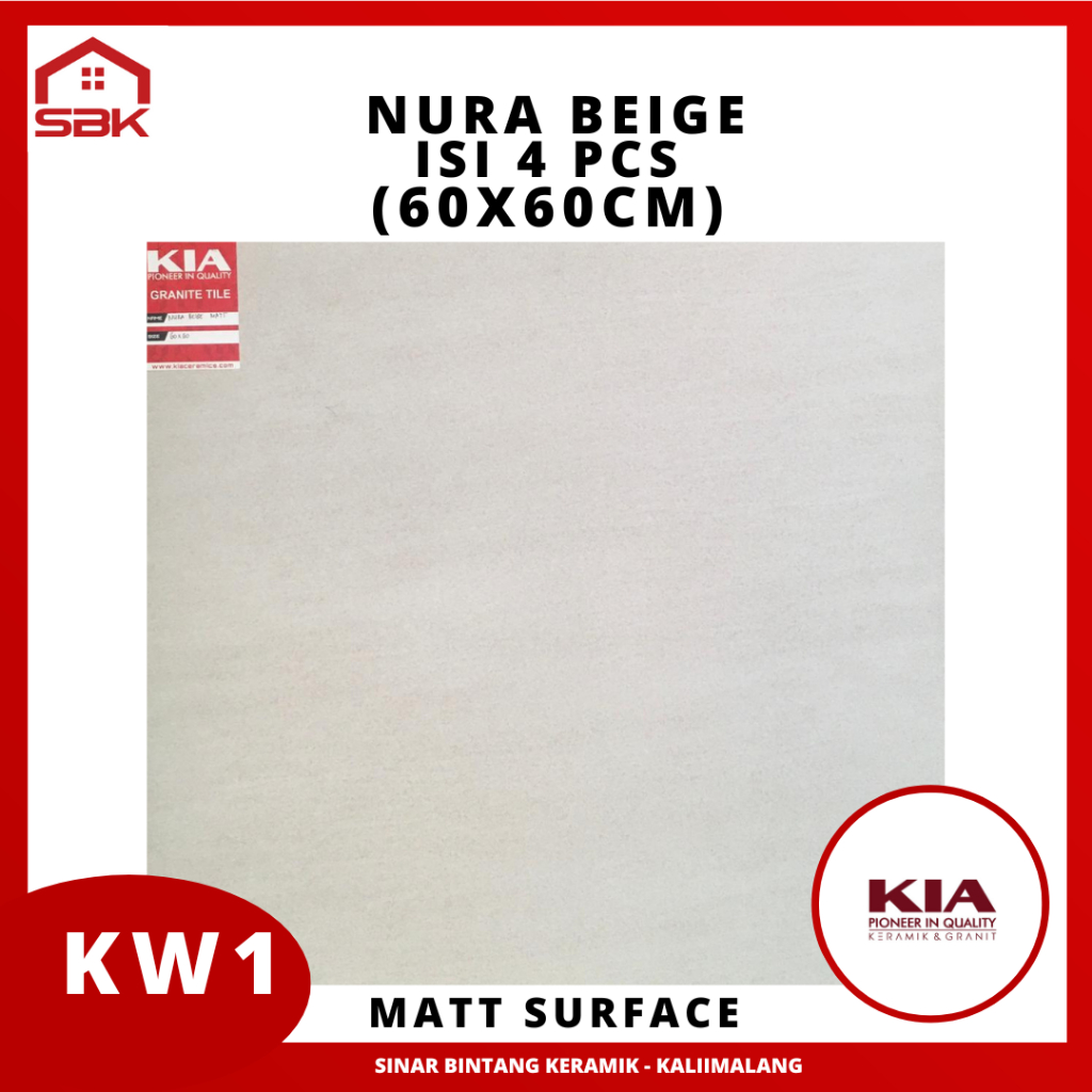 Jual Granit Lantai 60x60 Nura Beige | Shopee Indonesia