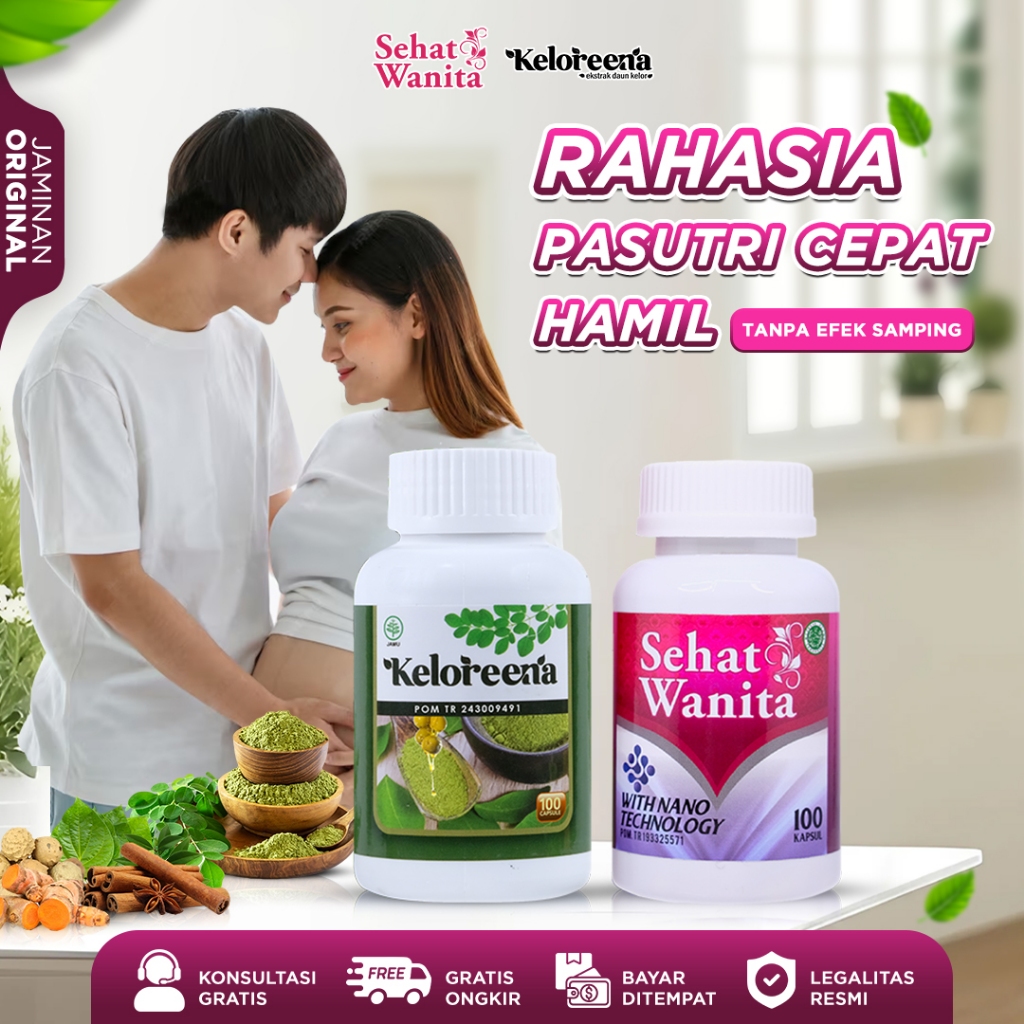 Jual Obat Promil Program Hamil Wanita Penyubur Pengental Sperma Pria Paket Promil Suami Istri ...