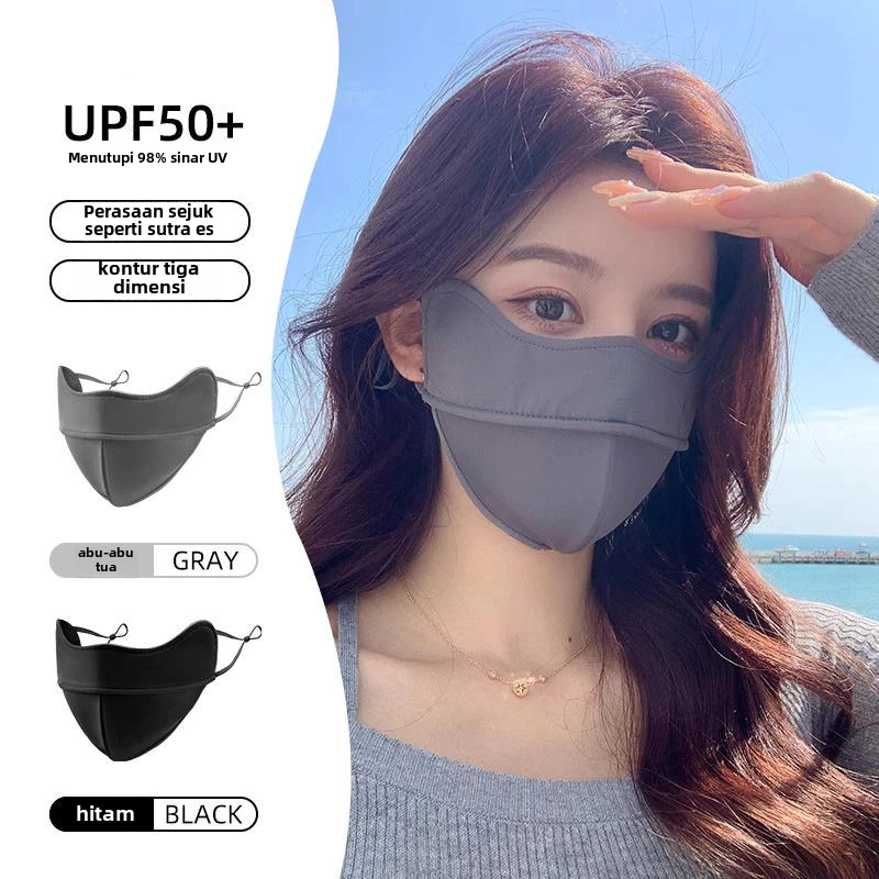Jual Masker Uv Protection /Masker Wajah Anti Ultraviolet Matahari/Masker Premium Berkualitas ...