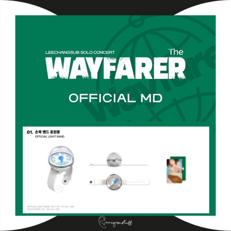 Jual BTOB LEE CHANGSUB THE WAYFARER OFFICIAL MD / MERCHANDISE / MERCH ...