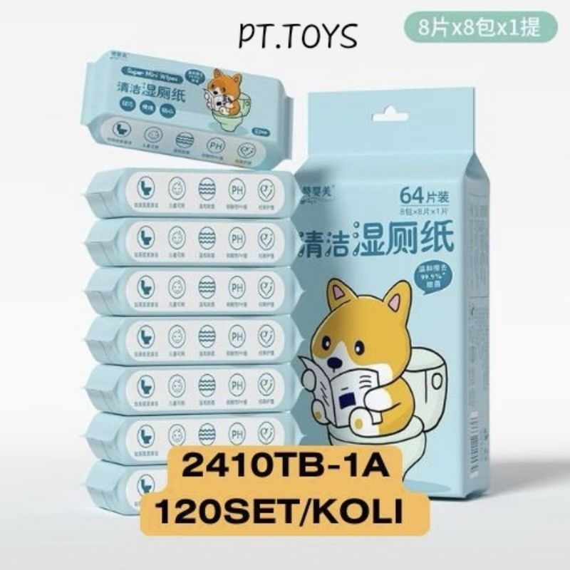 Jual 𝙋𝙏 𝙏𝙊𝙔𝙎 - Tissue Basah 𝙑𝙄𝙍𝘼𝙇 / Per Pcs KECIL / Tissue Basah MINI ...