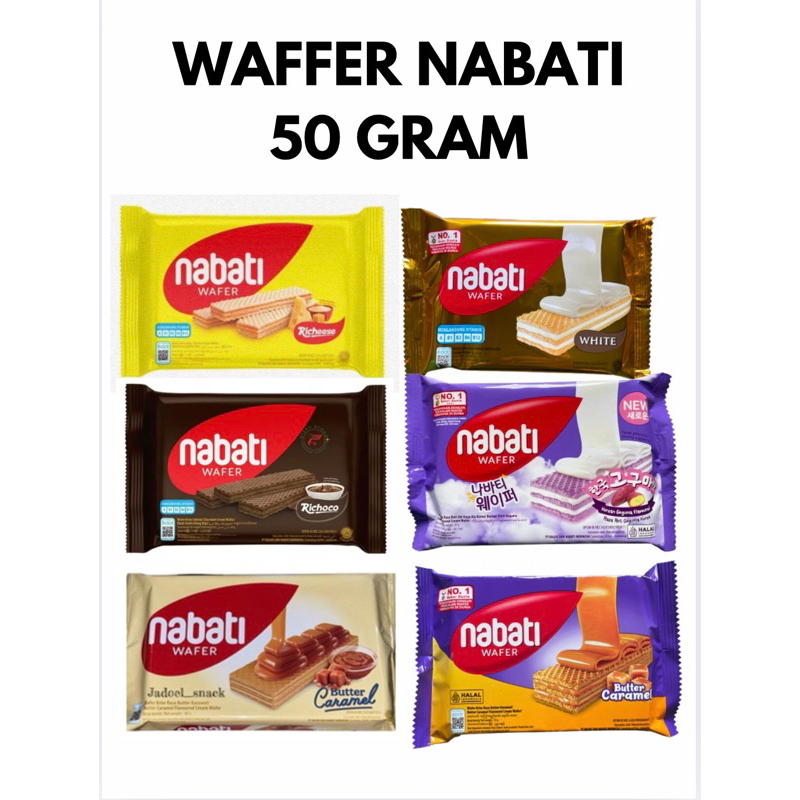 Jual Wafer Nabati Richeese Nabati Wafer 2000 Semua Rasa MURAH ...