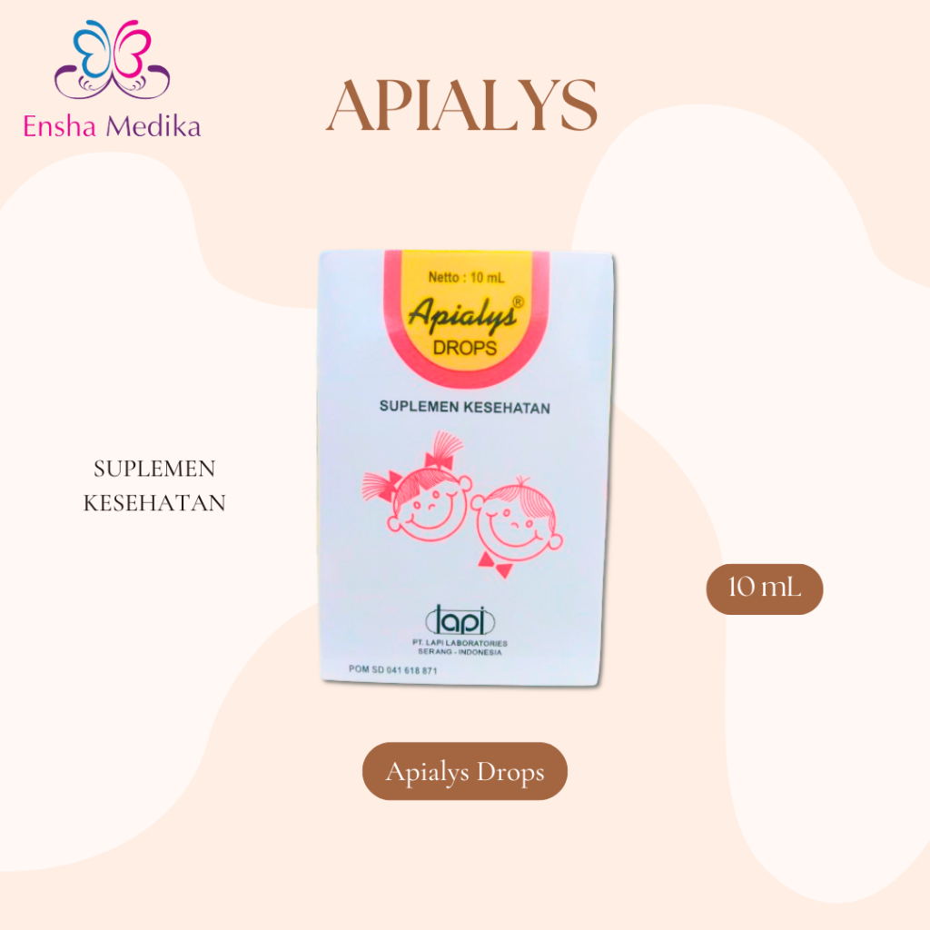 Jual Apialys Drops 10 mL - Multivitamin Anak | Shopee Indonesia