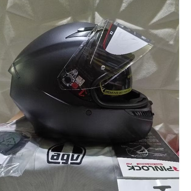 Jual helm AGV K3 2206 solid SNI . | Shopee Indonesia