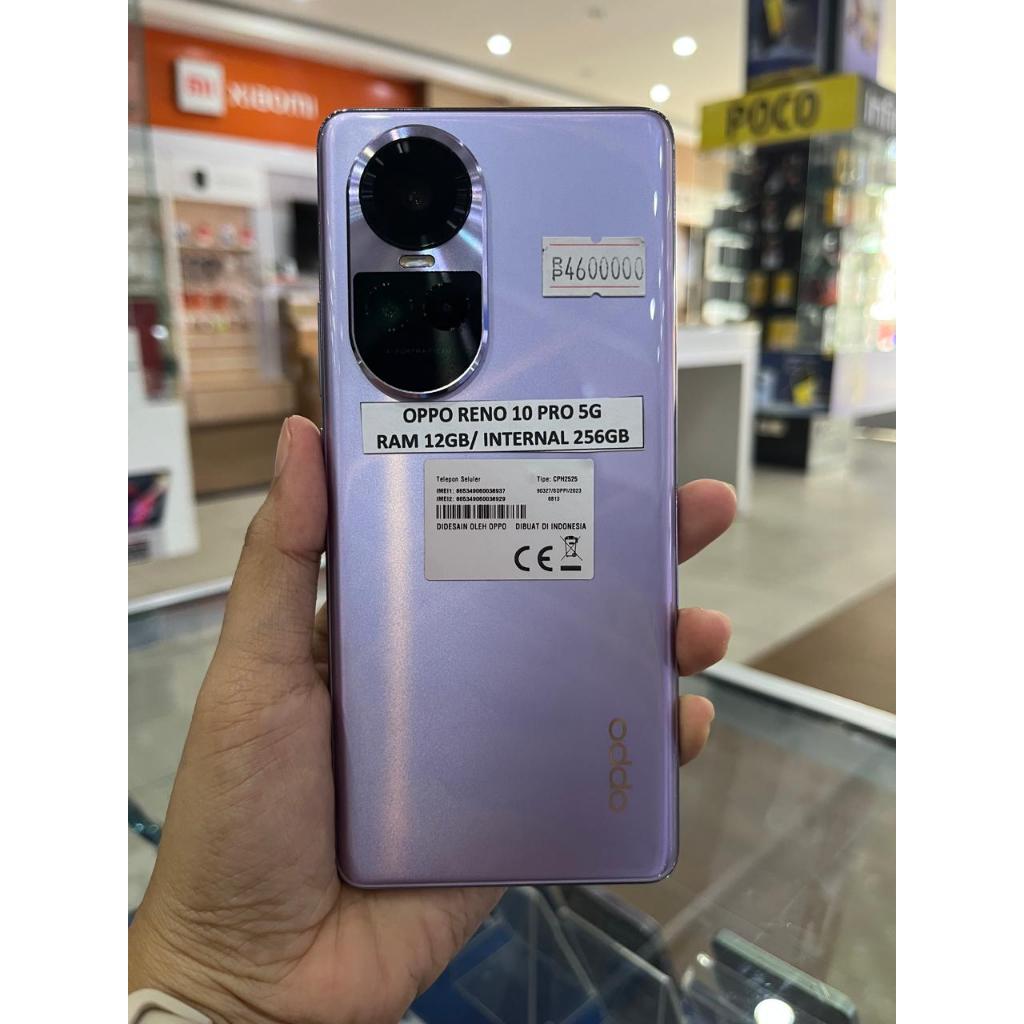 Jual (HANDPHONE SECOND) OPPO RENO 10 PRO 5G (12/256GB) | Shopee Indonesia