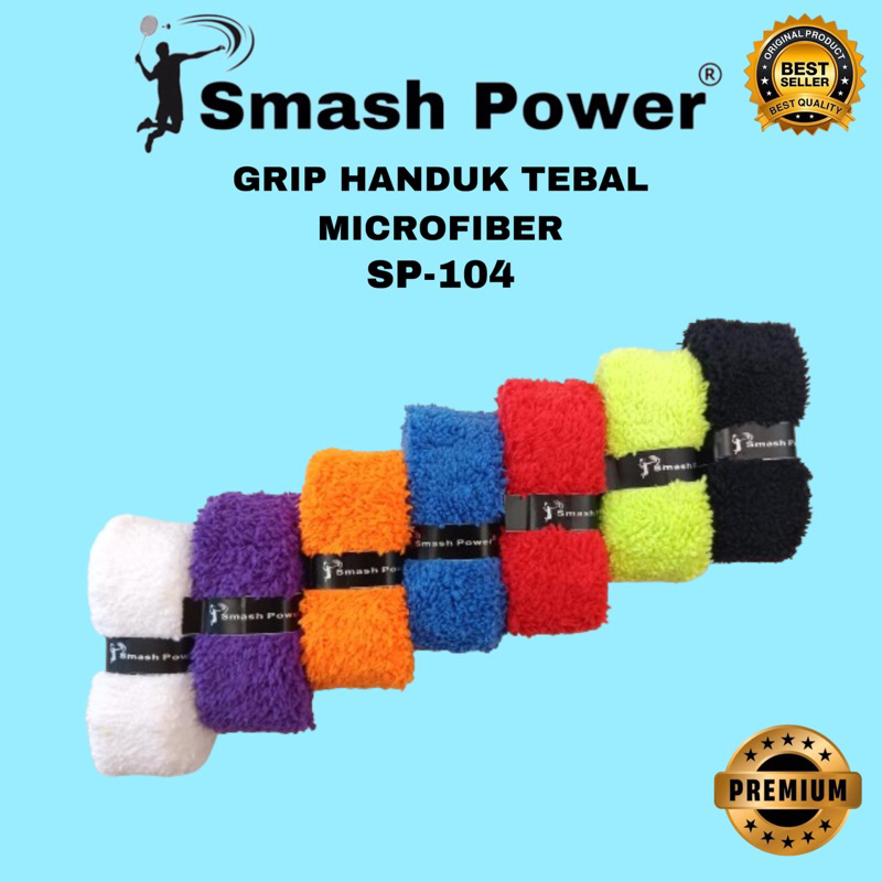 Jual GRIP RAKET HANDUK TEBAL PREMIUM SMASH POWER SP-104 ORIGINAL/GRIP ...
