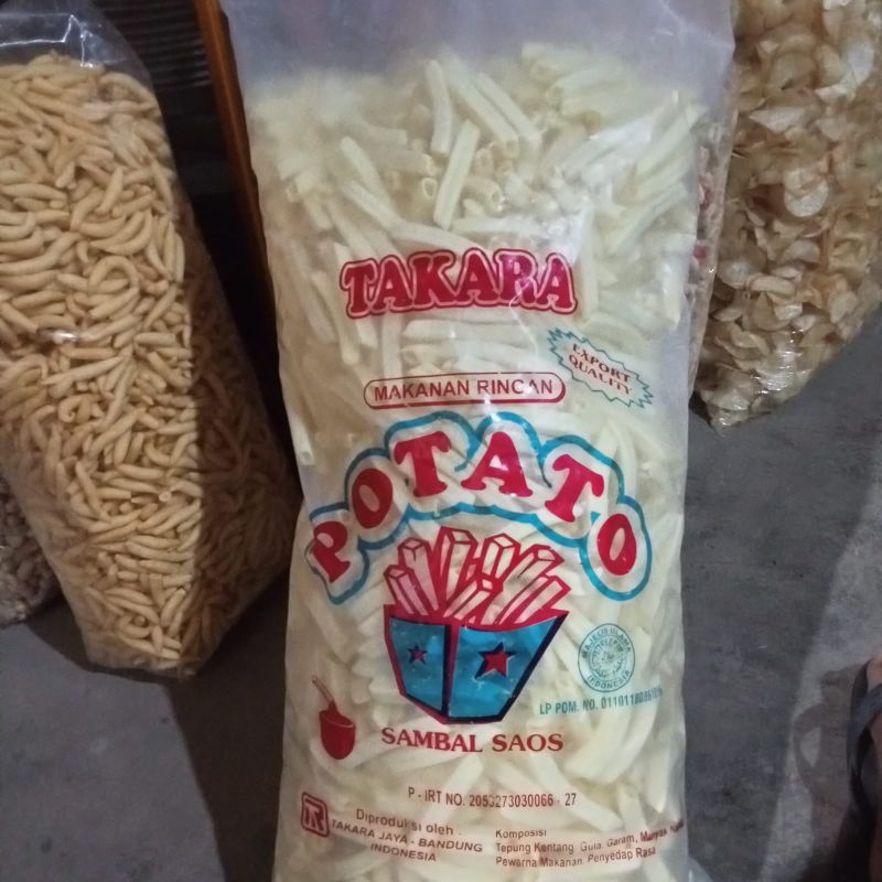 Jual stik kentang/potato+ saos kemasan 500 gram | Shopee Indonesia
