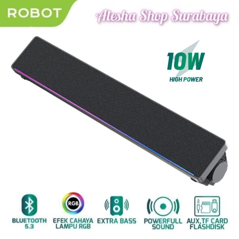 Jual ROBOT RB680 Wireless SoundBar Sky Field 75° Ultra Bass With RGB ...