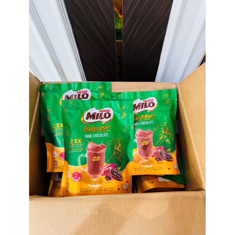 Jual Milo Intense Dark Chocolate ( Asli Malaysia ) | Shopee Indonesia
