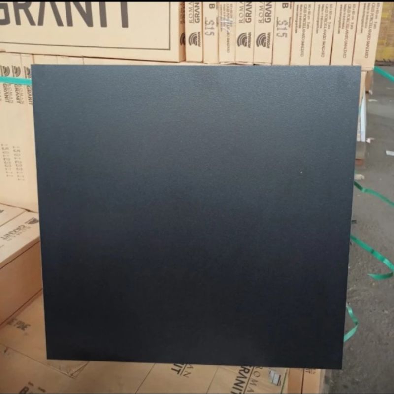 Jual Roman Granit Hitam 60x60 dPolaris Nero Lantai Dinding Hitam Matt ...