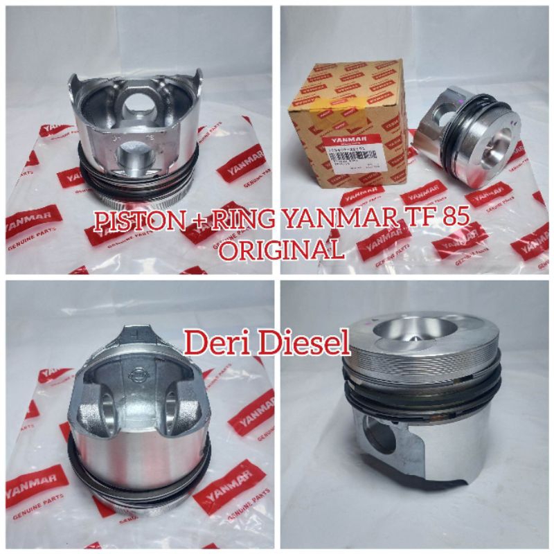 Jual TF85 piston komplit mesin Yanmar 8,5pk ORIGINAL | Shopee Indonesia