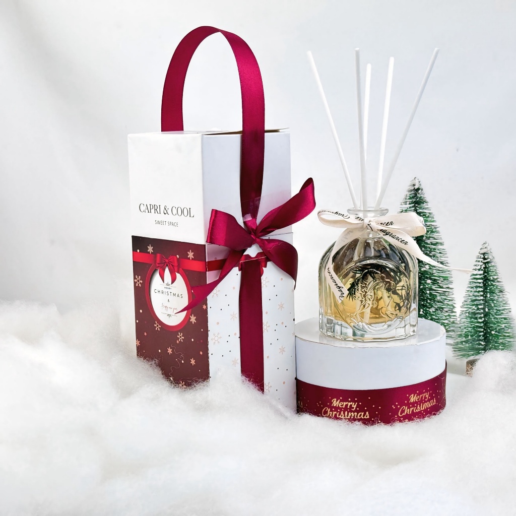 Jual HAMPERS KADO NATAL CHRISTMAS GIFT BOX REED DIFFUSER SOUVENIR NATAL ...
