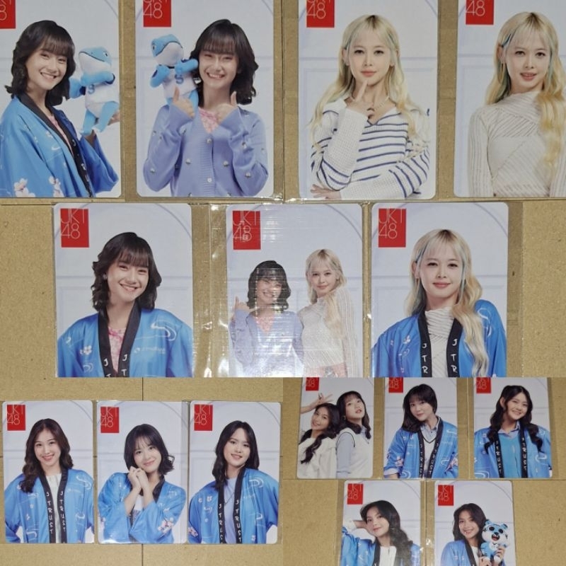 Jual Photocard (PC) JKT48 J Trust Bank (Official) Vol. 4 Freya, Zee, Adel, Shani, Gracia ...