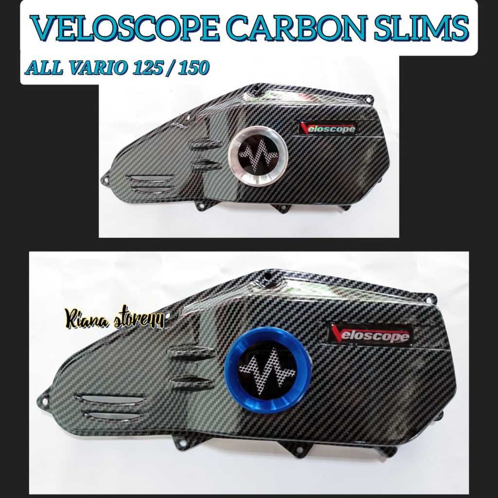Jual tutup filter vario model slim,veloscope kzr velocity 125 cc 150 ...
