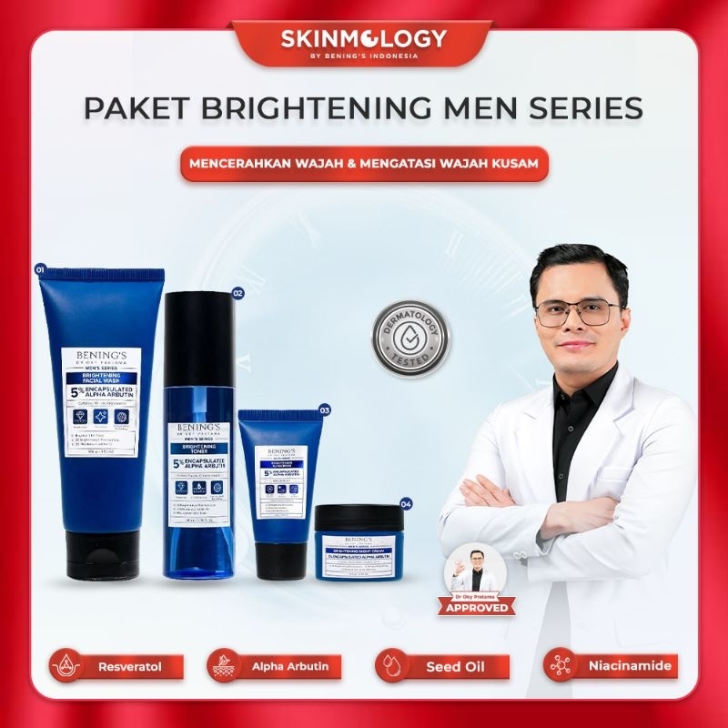 Jual Paket Men's Series benings skincare by dr oky pratama | Shopee Indonesia